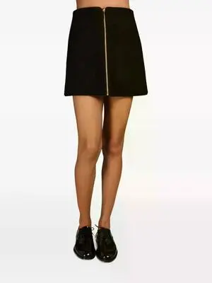 MARK-OFF Britt Ribbed Knit Miniskirt