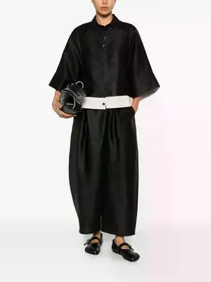 Soh Contrast-hem Shirt