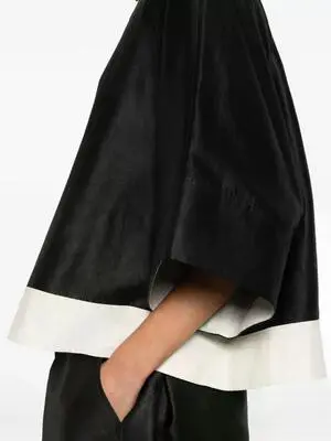Soh Contrast-hem Shirt