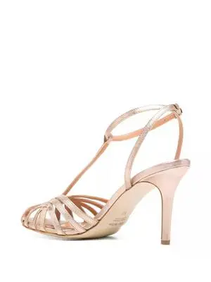 THE SELLER T-bar Stiletto Heel Sandals