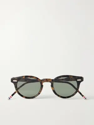 Thom Browne Round-frame Sunglasses - Brown
