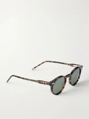 Thom Browne Round-frame Sunglasses - Brown