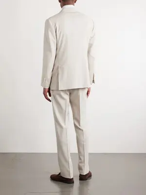 Thom Sweeney Wool Suit - Neutrals