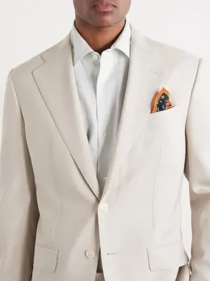 Thom Sweeney Wool Suit - Neutrals