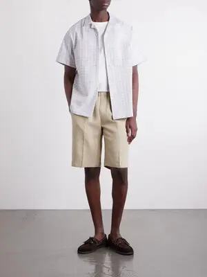 Portuguese Flannel Polen Checked Organic Cotton Shirt
