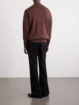 BEAMS Knitted Polo Shirt