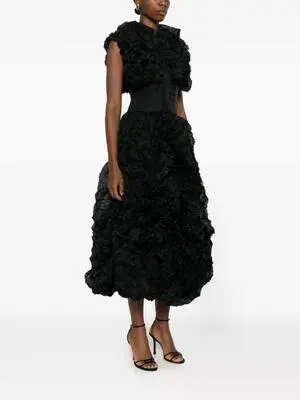 Viktor & Rolf Crinkle Maxi Dress