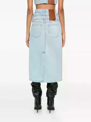 Viktor & Rolf Triple Layer Denim Skirt