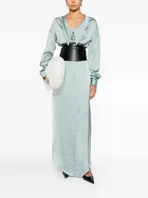 Viktor & Rolf Long-sleeve Maxi Dress