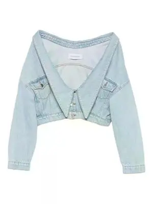 Viktor & Rolf Collared Denim Trucker Jacket