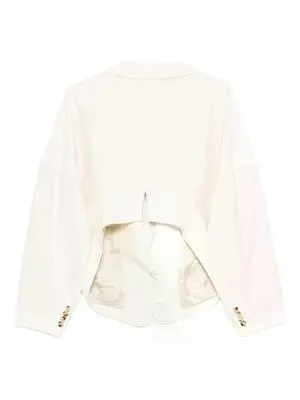 Viktor & Rolf Dragged Blazer - Neutrals