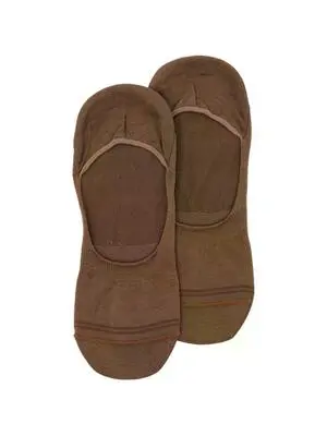 Zegna Pure Freshness Invisible Socks - Brown