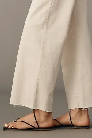 LE JEAN Petite Column Jeans - Bone