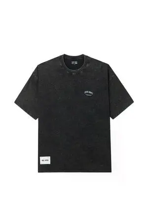 Izzue Slogan-print T-shirt - Black