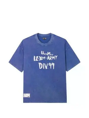Izzue Slogan-print T-shirt - Blue