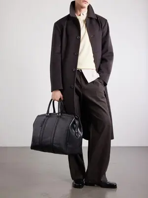 Officine Creative Quentin 009 Leather Weekend Bag - Black
