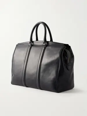 Officine Creative Quentin 009 Leather Weekend Bag - Black