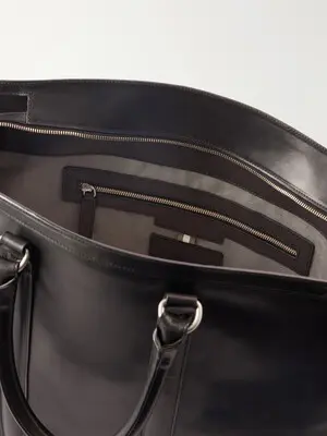 Officine Creative Quentin 009 Leather Weekend Bag - Black