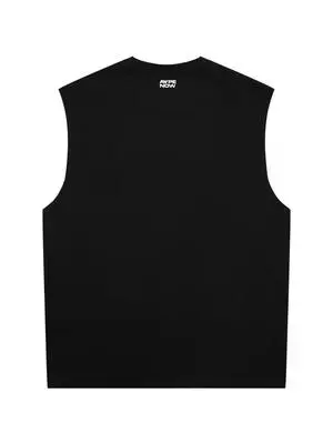 AAPE BY *A BATHING APE Logo-patch Tank Top - Black