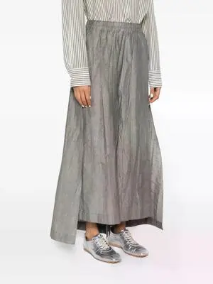 Soh Layered Palazzo Pants - Grey