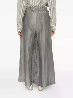 Soh Layered Palazzo Pants - Grey