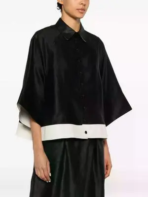 Soh Contrast-hem Shirt