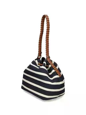 Tommy Hilfiger Striped Braided-strap Shoulder Bag