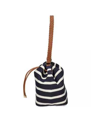 Tommy Hilfiger Striped Braided-strap Shoulder Bag