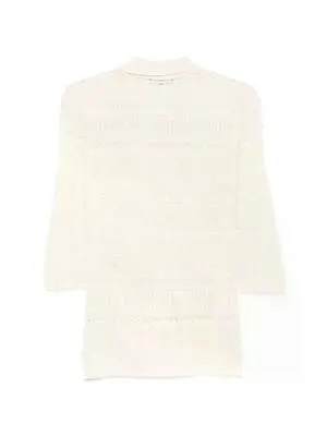 Barbara Bui Pointelle-knit Shirt