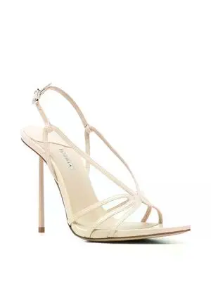 LE SILLA Pointed-toe Slingback Sandals