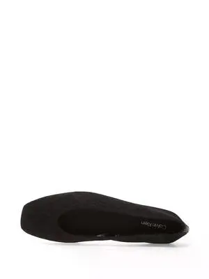 Calvin Klein Monogram-patterned Ballet Flats