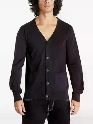 URBAN CLASSICS V-neck Patch-pocket Cardigan