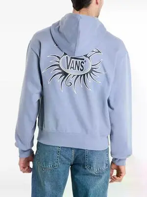 VANS Logo-print Zip-up Hoodie