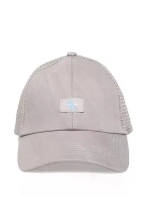 Calvin Klein Logo-patch Cap - Grey