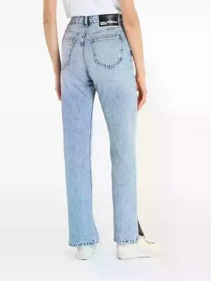 Karl Lagerfeld Side-slit Jeans