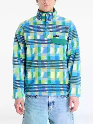 Patagonia Check-pattern Fleece Pullover