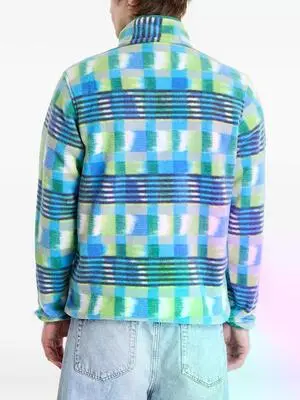 Patagonia Check-pattern Fleece Pullover