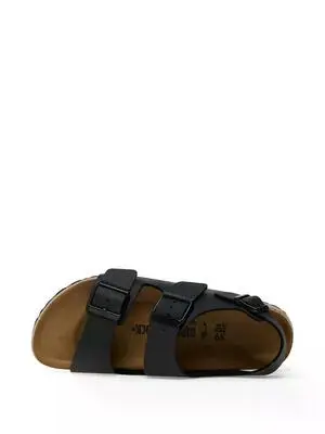 BIRKENSTOCK Milano Birko-flor Sandals - Black