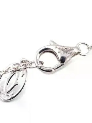 Cartier 18k White Gold Multi-cut Diamond Necklace