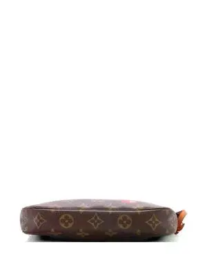 LOUIS VUITTON Pochette Accessoires Monogram Cerises Clutch - Brown