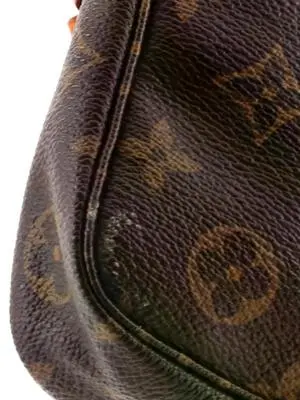 LOUIS VUITTON Pochette Accessoires Monogram Cerises Clutch - Brown