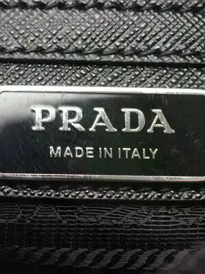 Prada 2013-2026 Tessuto Shoulder Bag - Black