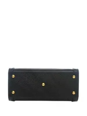 Gucci Small Calfskin Bamboo Diana Satchel - Black
