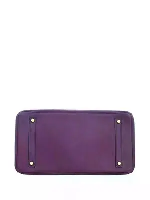 Hermès 2019 Birkin Retourne 35 Handbag - Purple
