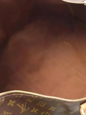 LOUIS VUITTON 2001 Monogram Keepall 50 Travel Bag - Brown