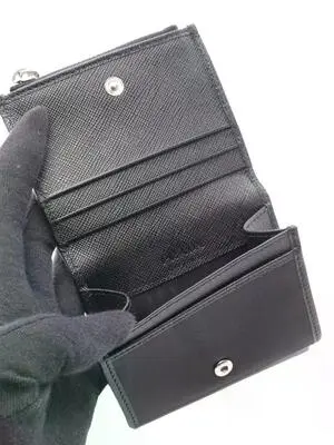 Prada 2013-2026 Tessuto Bifold Wallet Small Wallets