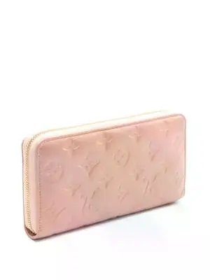 LOUIS VUITTON 2021-2026 Monogram Coussin Zippy Wallet Long Wallets - Pink
