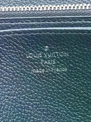 LOUIS VUITTON 2021-2026 Monogram Empreinte Zippy Wallet Long Wallets - Blue