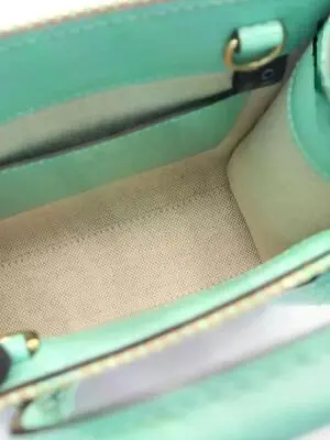 Gucci Mini Jumbo Gg Canvas Web Satchel - Neutrals