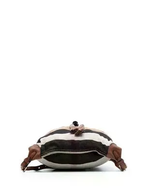 Burberry Mega Check Canvas Chiltern Hearts Backpack